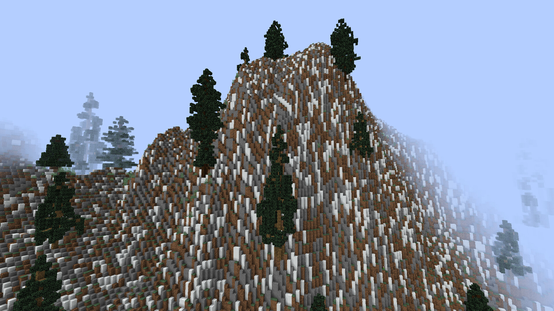 Big Taiga Mountains (World Painter) Minecraft Map