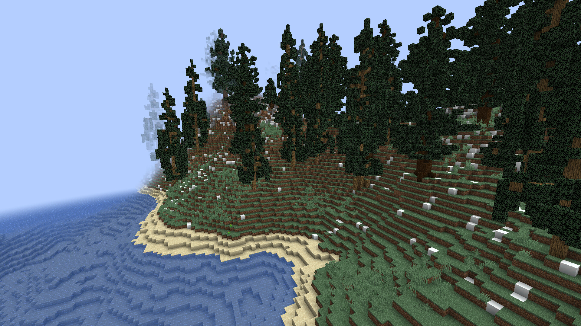 Big Taiga Mountains (World Painter) Minecraft Map