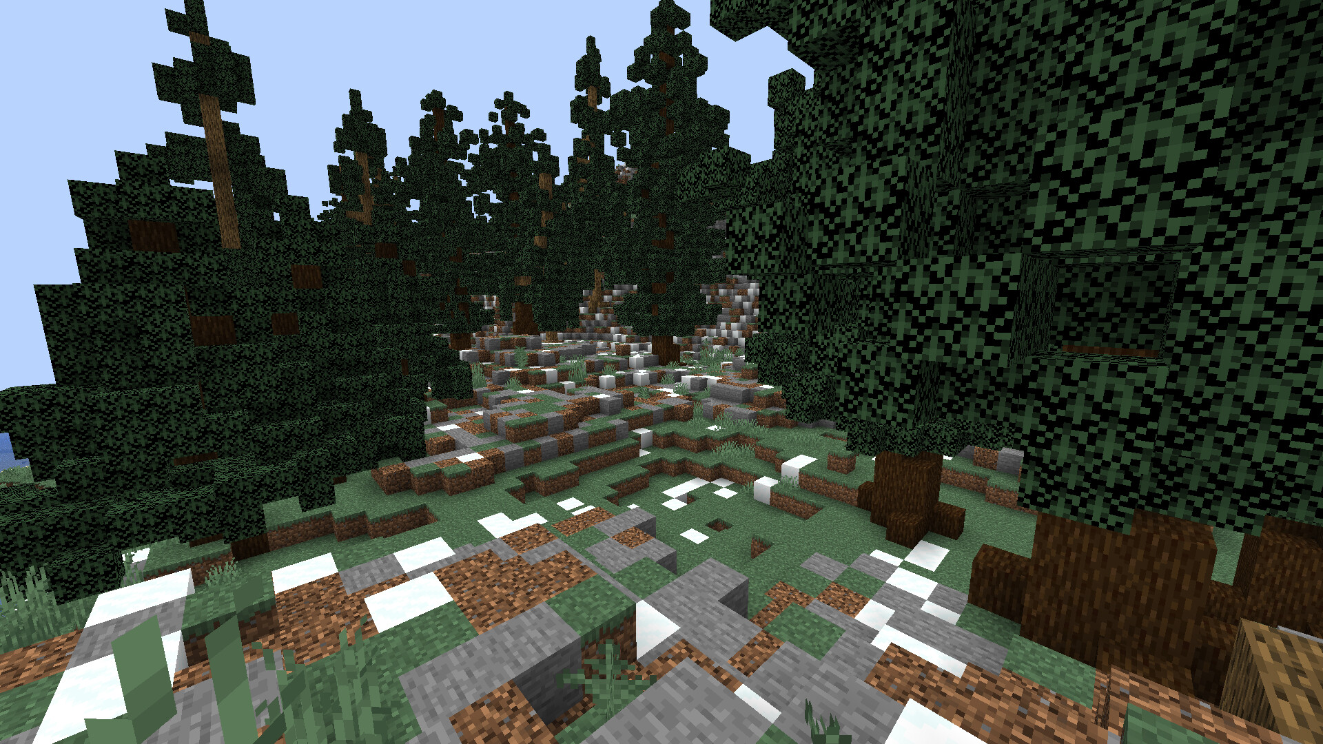 Big Taiga Mountains (World Painter) Minecraft Map