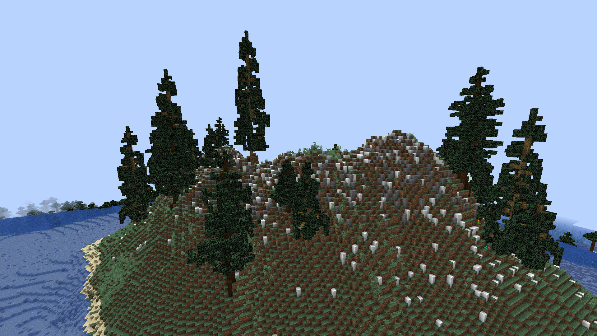Big Taiga Mountains (World Painter) Minecraft Map