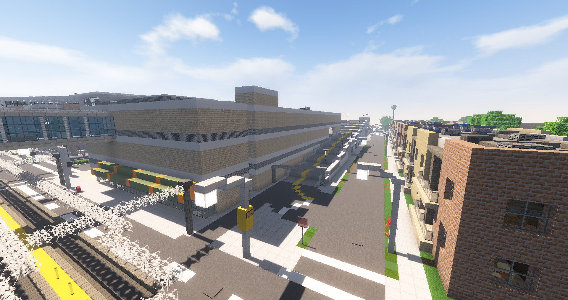 Dasic Shopping Center: Clinton Mall Minecraft Map