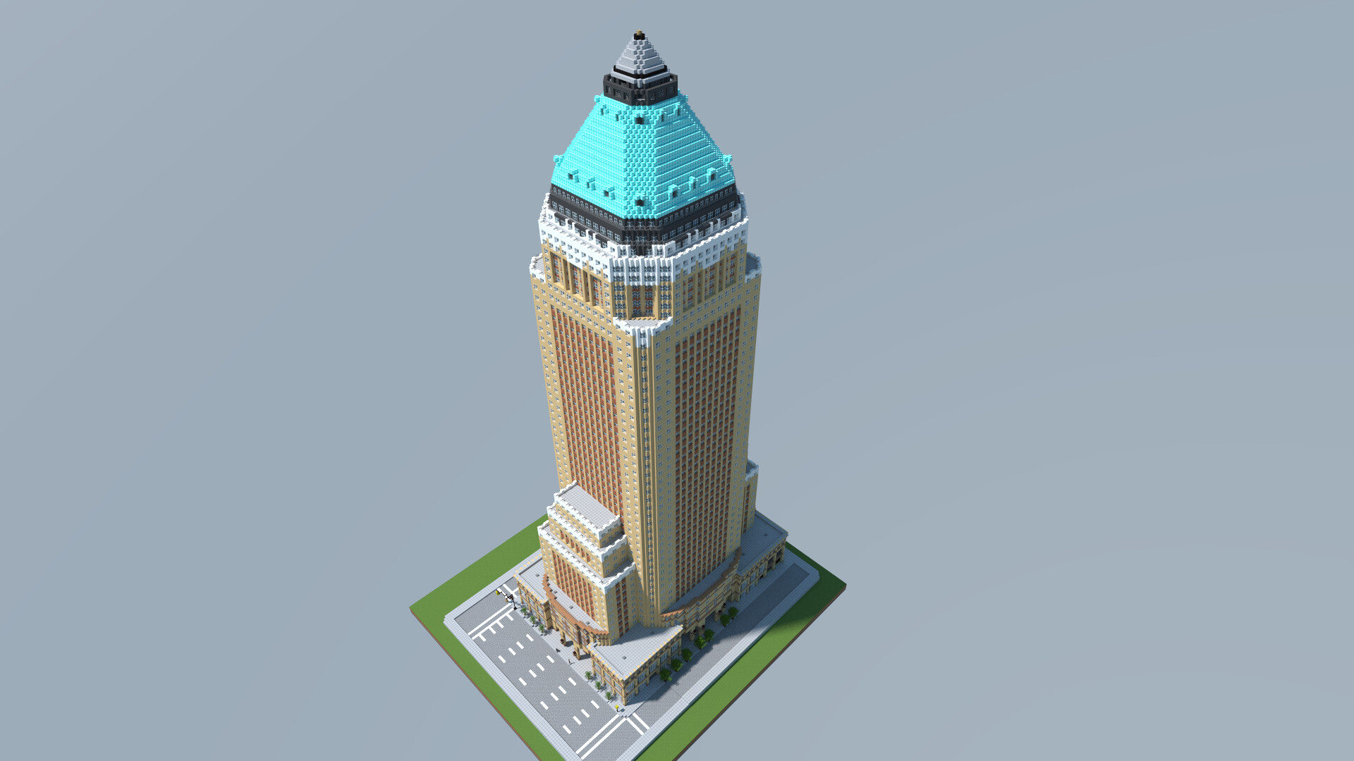 1:1 One Worldwide Plaza (New York) Minecraft Map