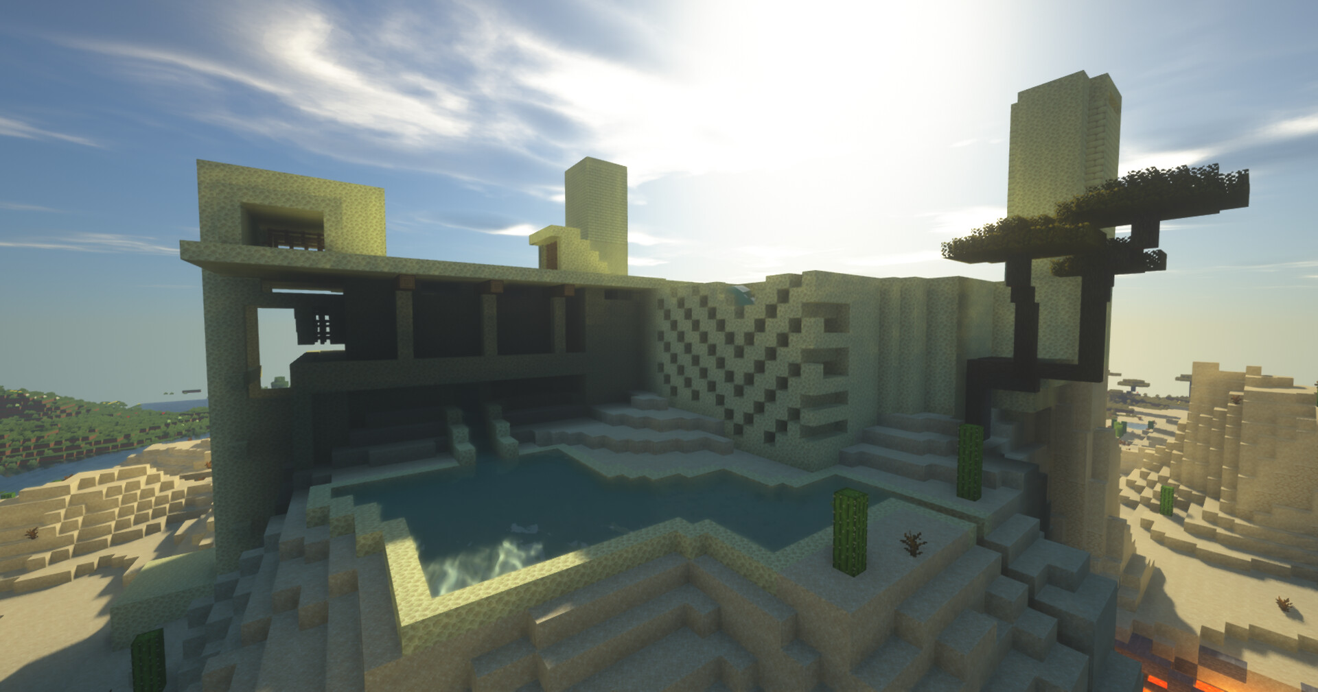Desert Palace Minecraft Map