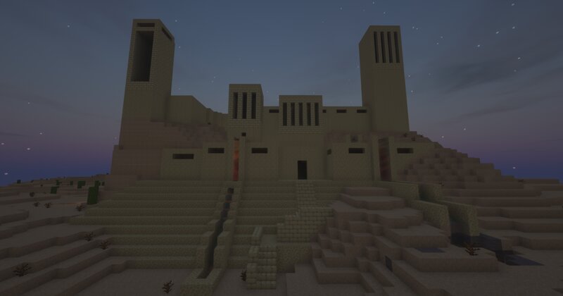Desert Palace Minecraft Map