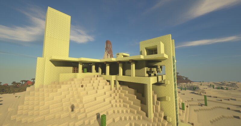 Desert Palace Minecraft Map
