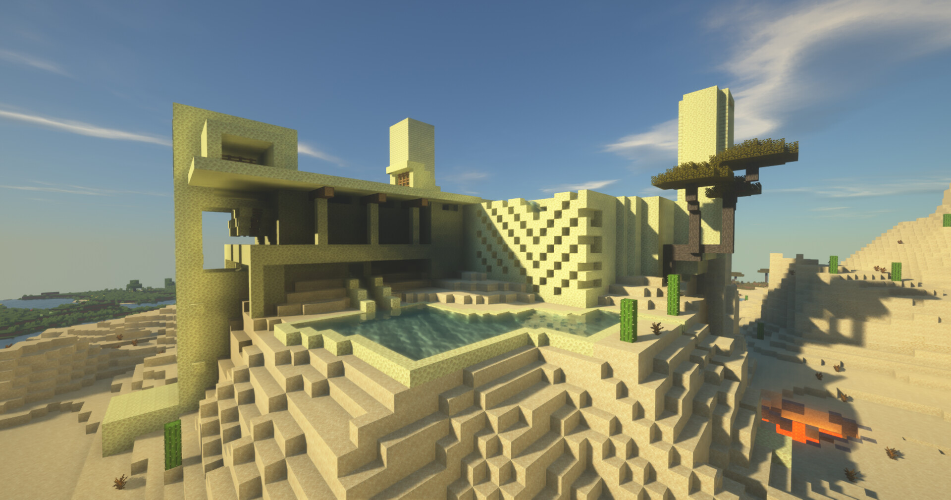 Desert Palace Minecraft Map