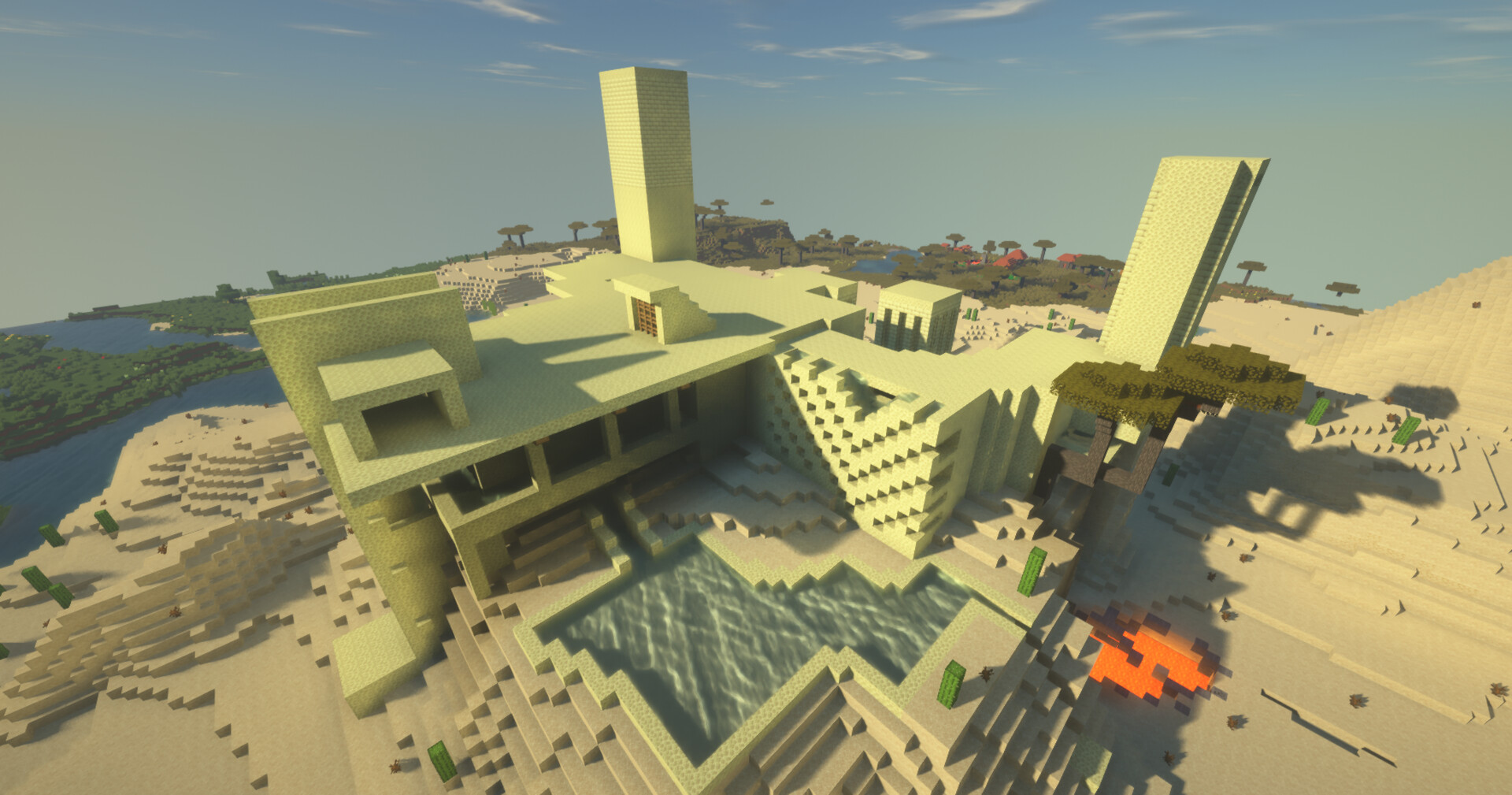 Desert Palace Minecraft Map