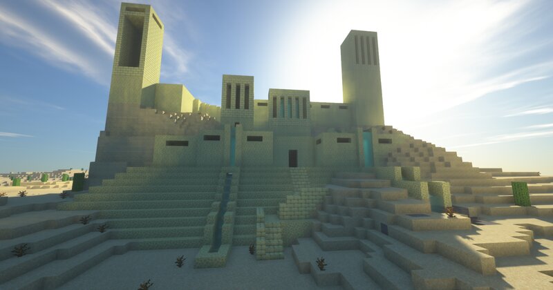 Desert Palace Minecraft Map