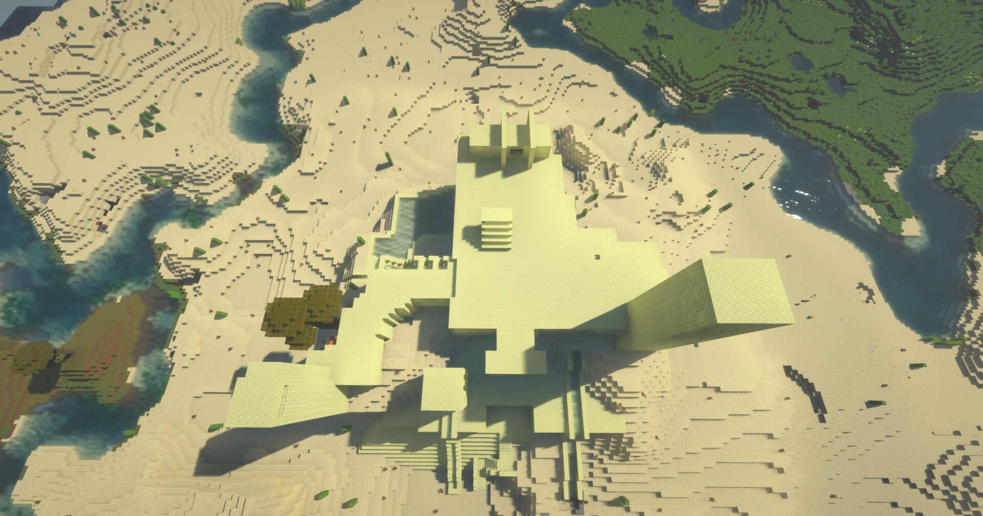Desert Palace Minecraft Map