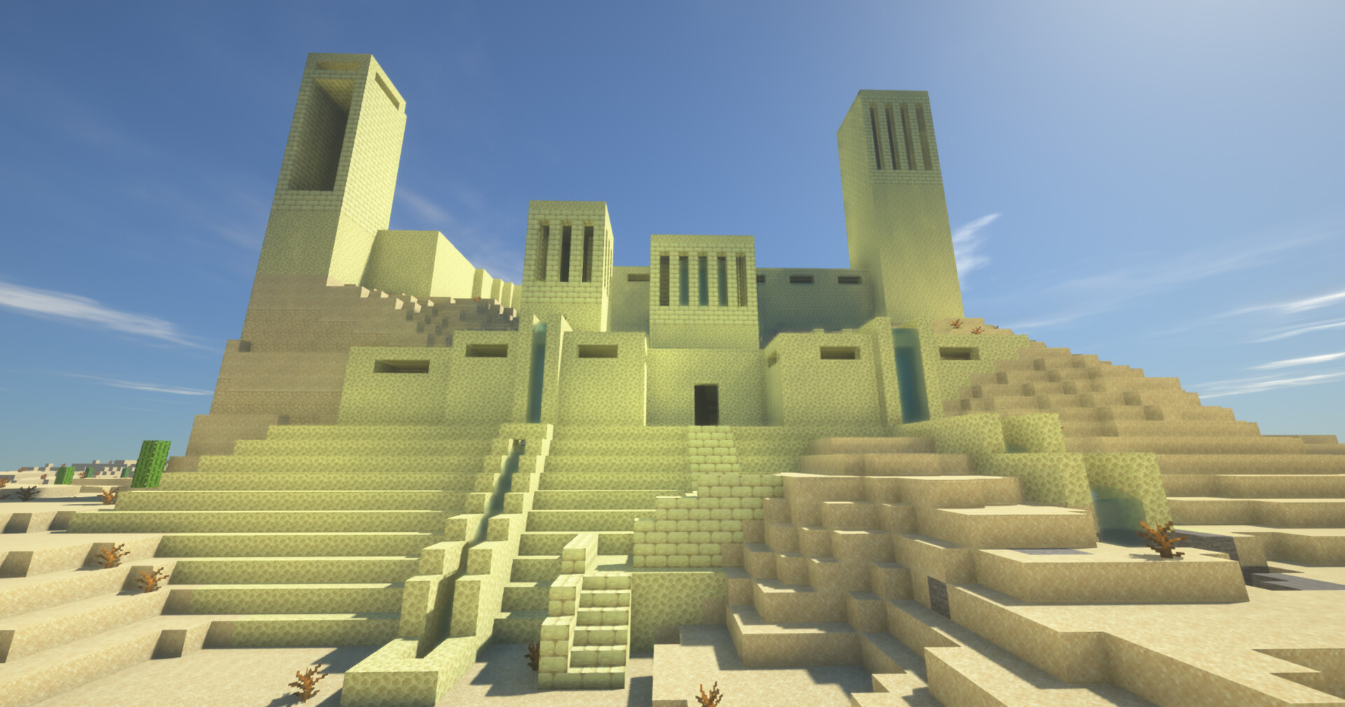 Desert Palace Minecraft Map