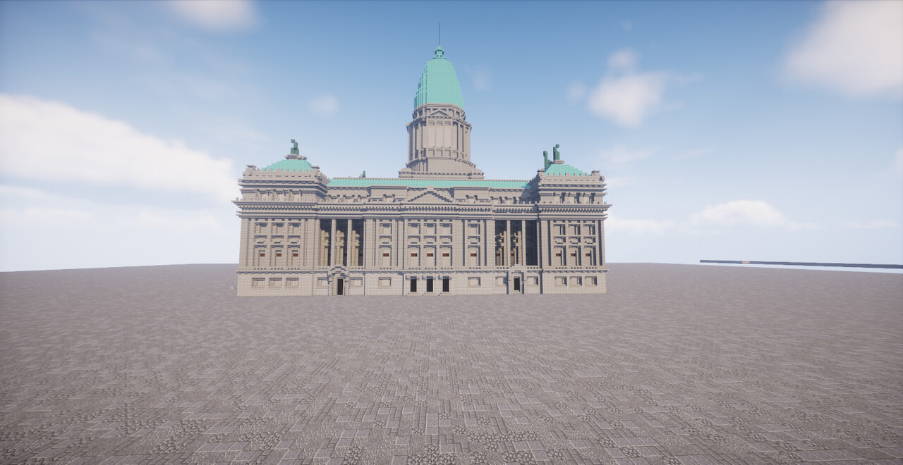 Congress of the Argentine Nation Minecraft Map