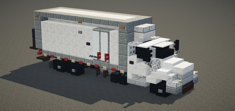 Refrigerated Box Truck Minecraft Map