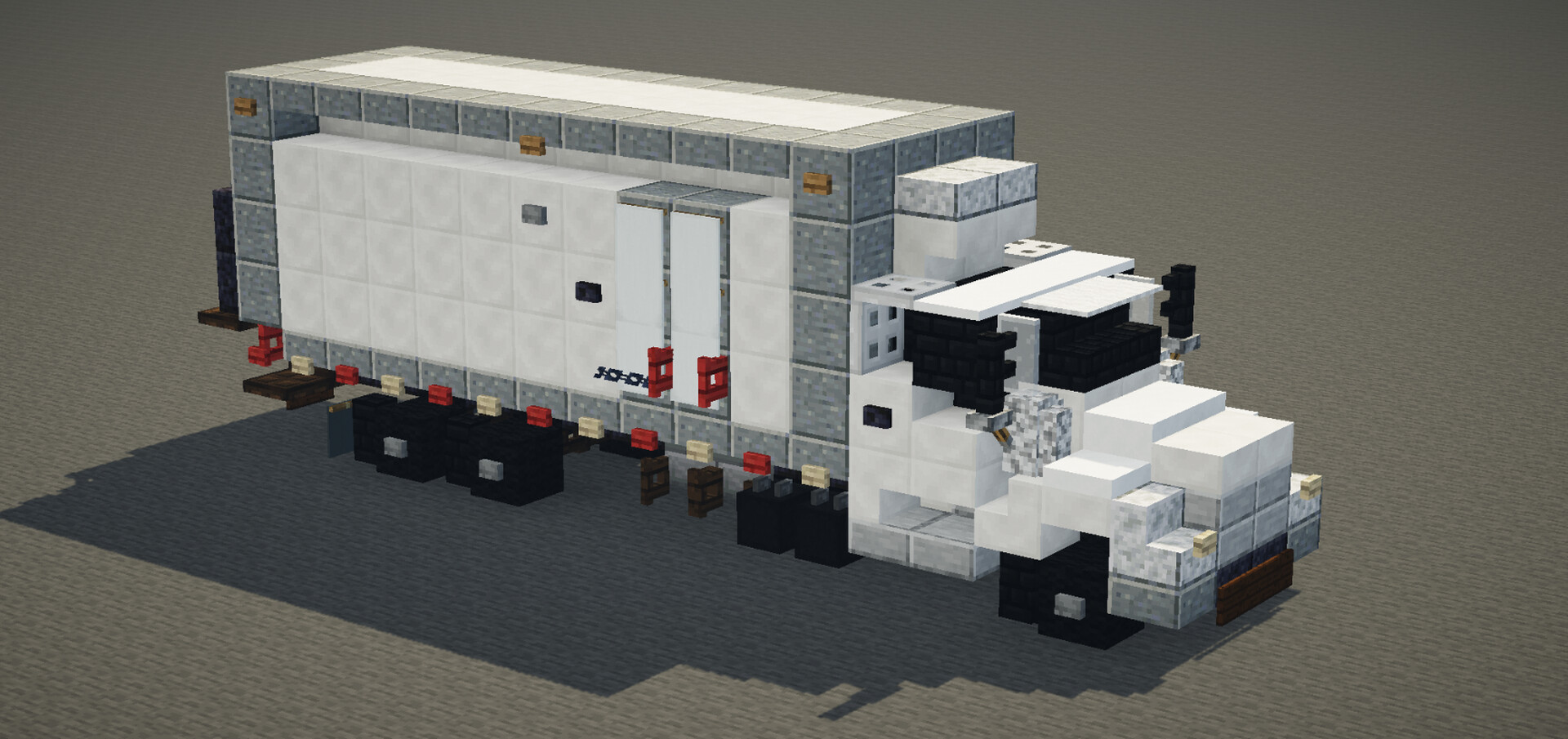 Refrigerated Box Truck Minecraft Map