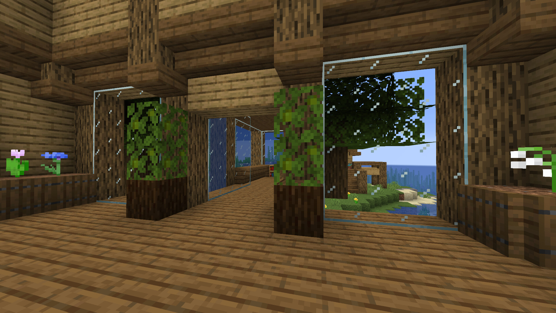 Non-Euclidean Mansion Minecraft Map