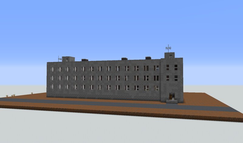 Siberian USSR housing Block (1:1) Minecraft Map