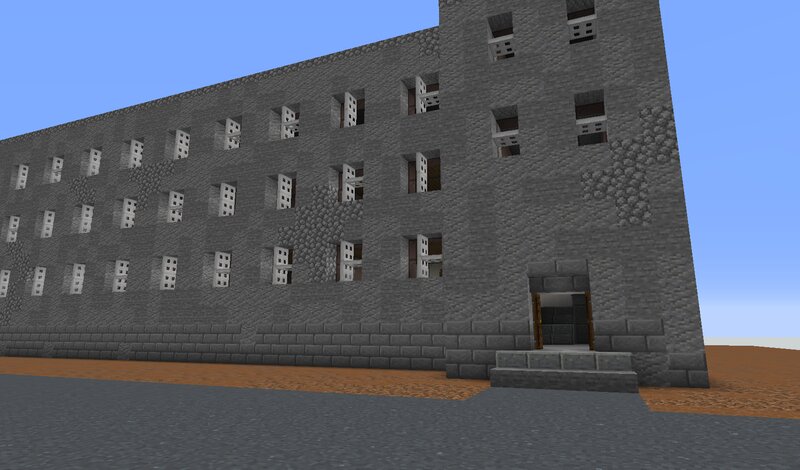 Siberian USSR housing Block (1:1) Minecraft Map