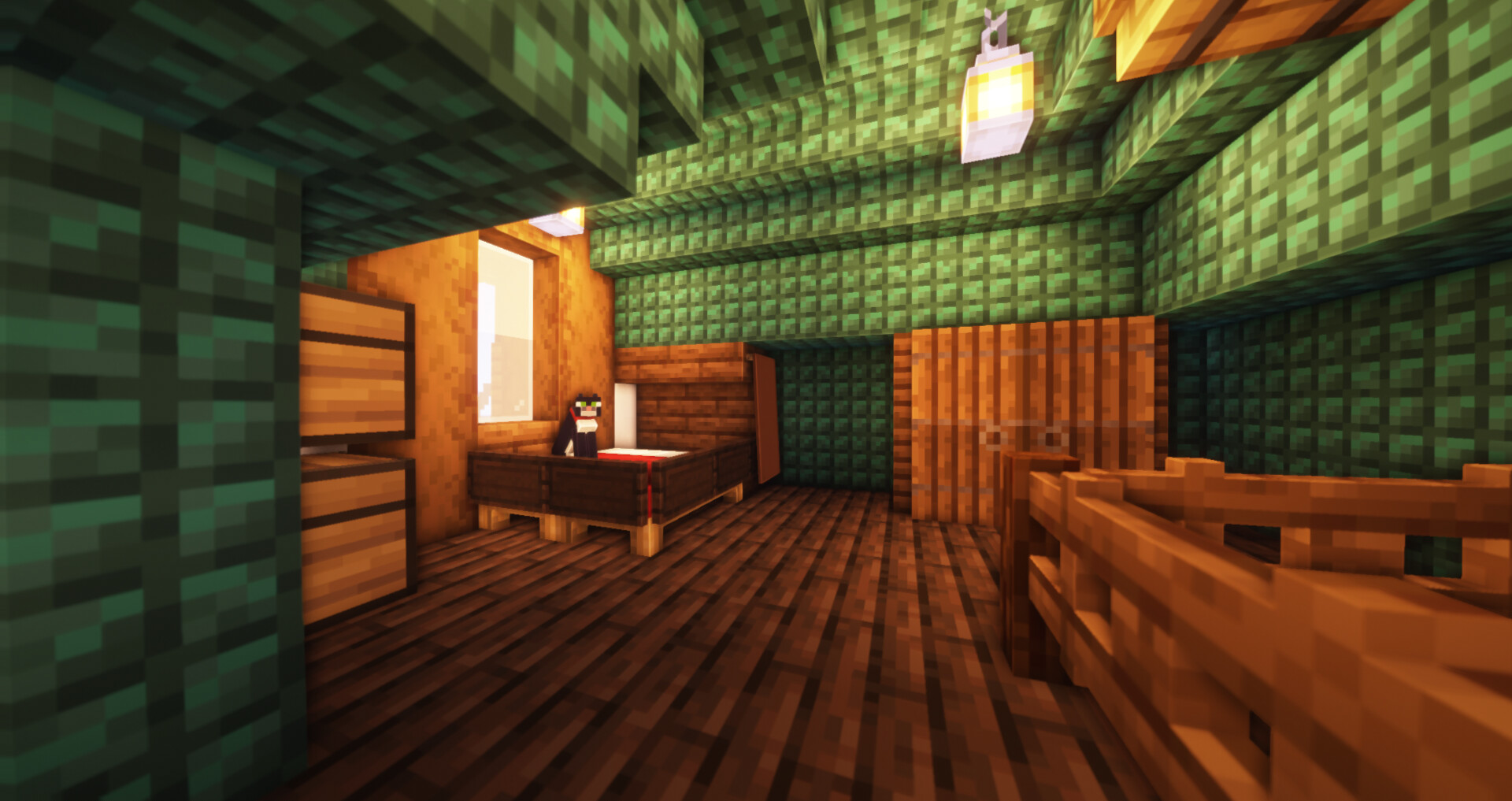 Simple Survival Spruce House Minecraft Map