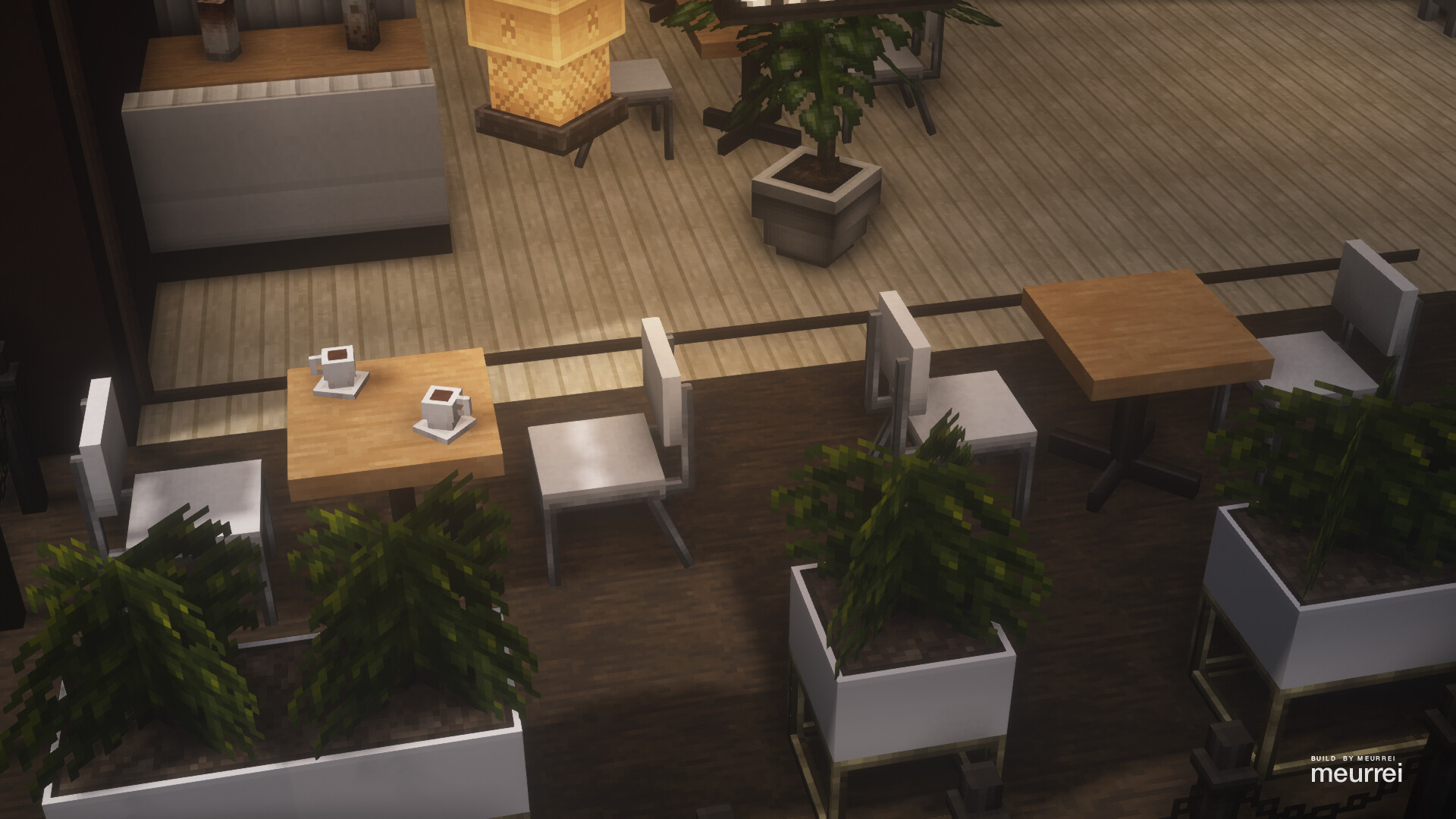 [Cocricot] Modern Cafe Restaurant #1 Minecraft Map