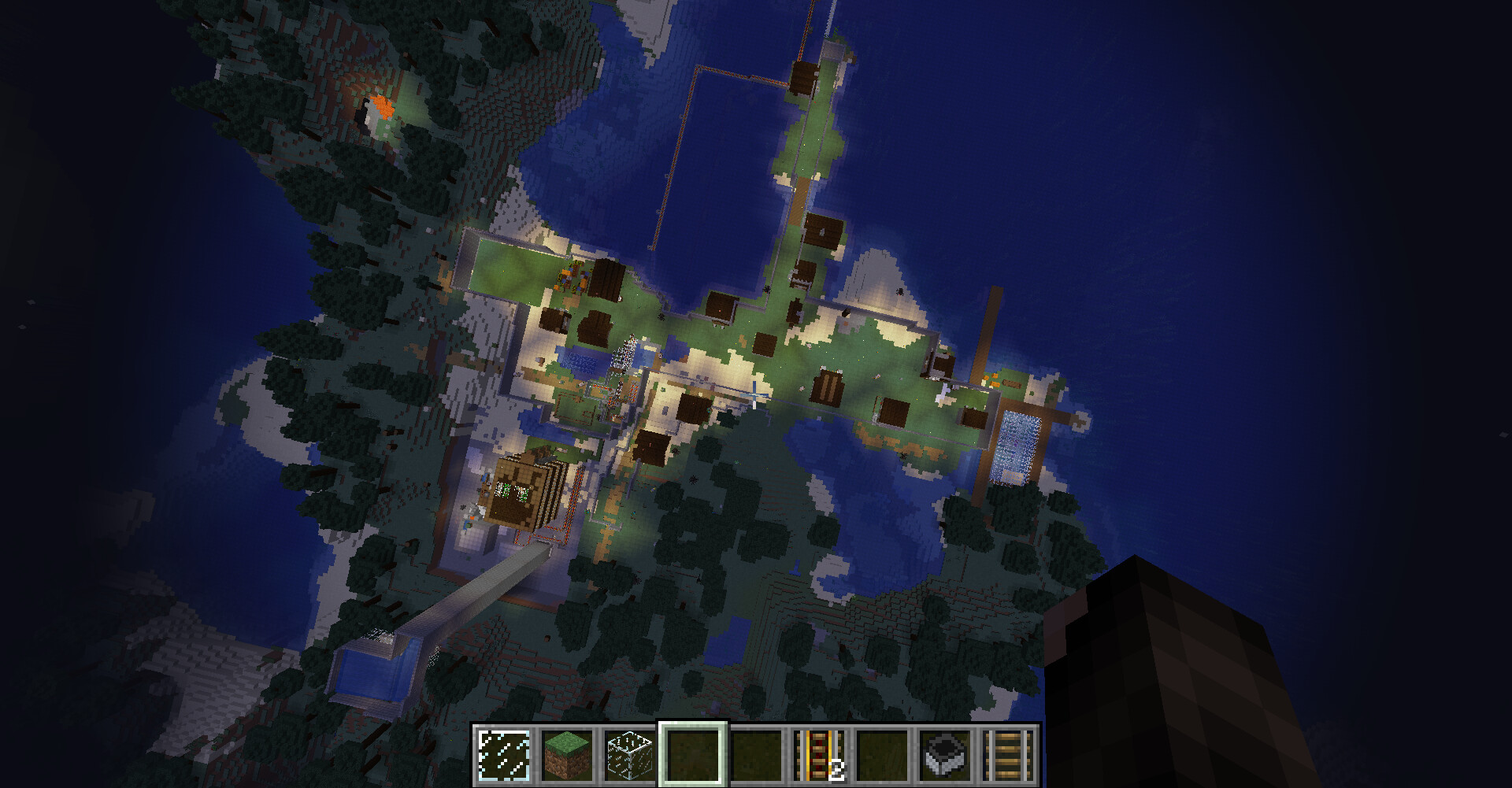 massive trading village 1.17.1 Minecraft Map