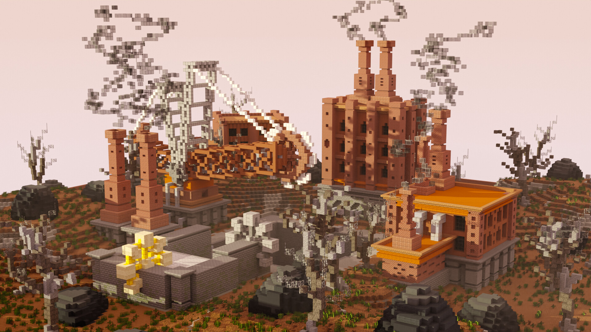 Industrial Steampunk Minecraft Map