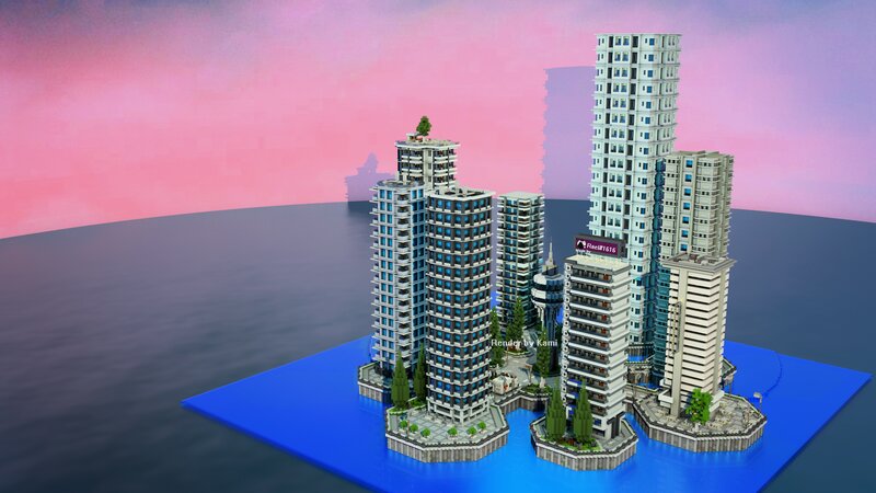Floating City Minecraft Map