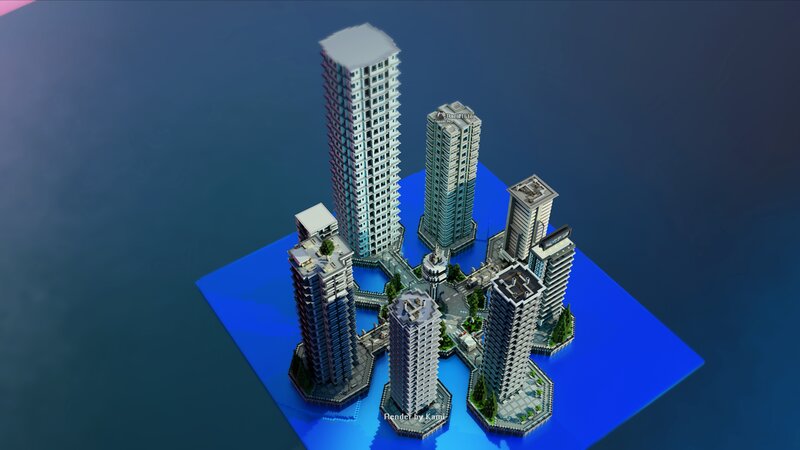 Floating City Minecraft Map