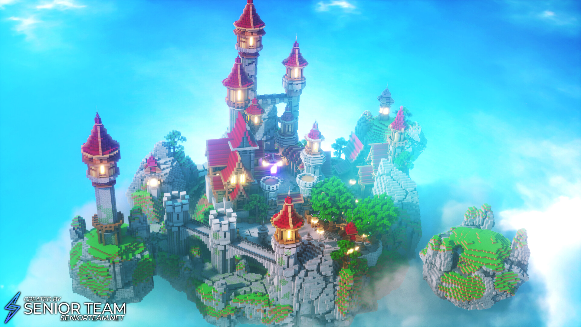 Medieval Server Hub Minecraft Map