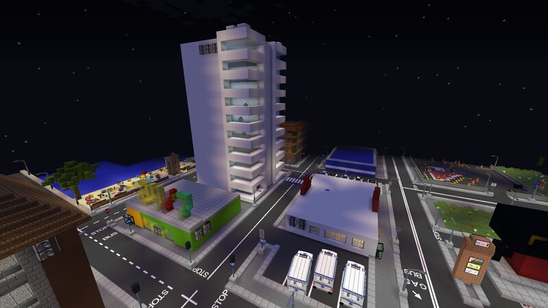 the city of dreams Minecraft Map