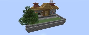 Blacksmith Minecraft Maps with Downloadable Schematic