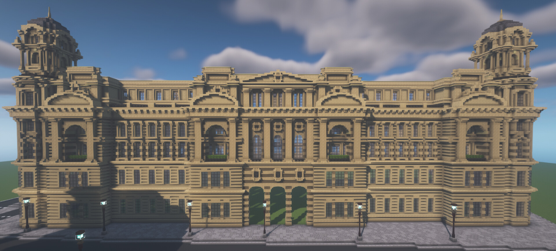 Old War Office Building by Mazzepa Minecraft Map