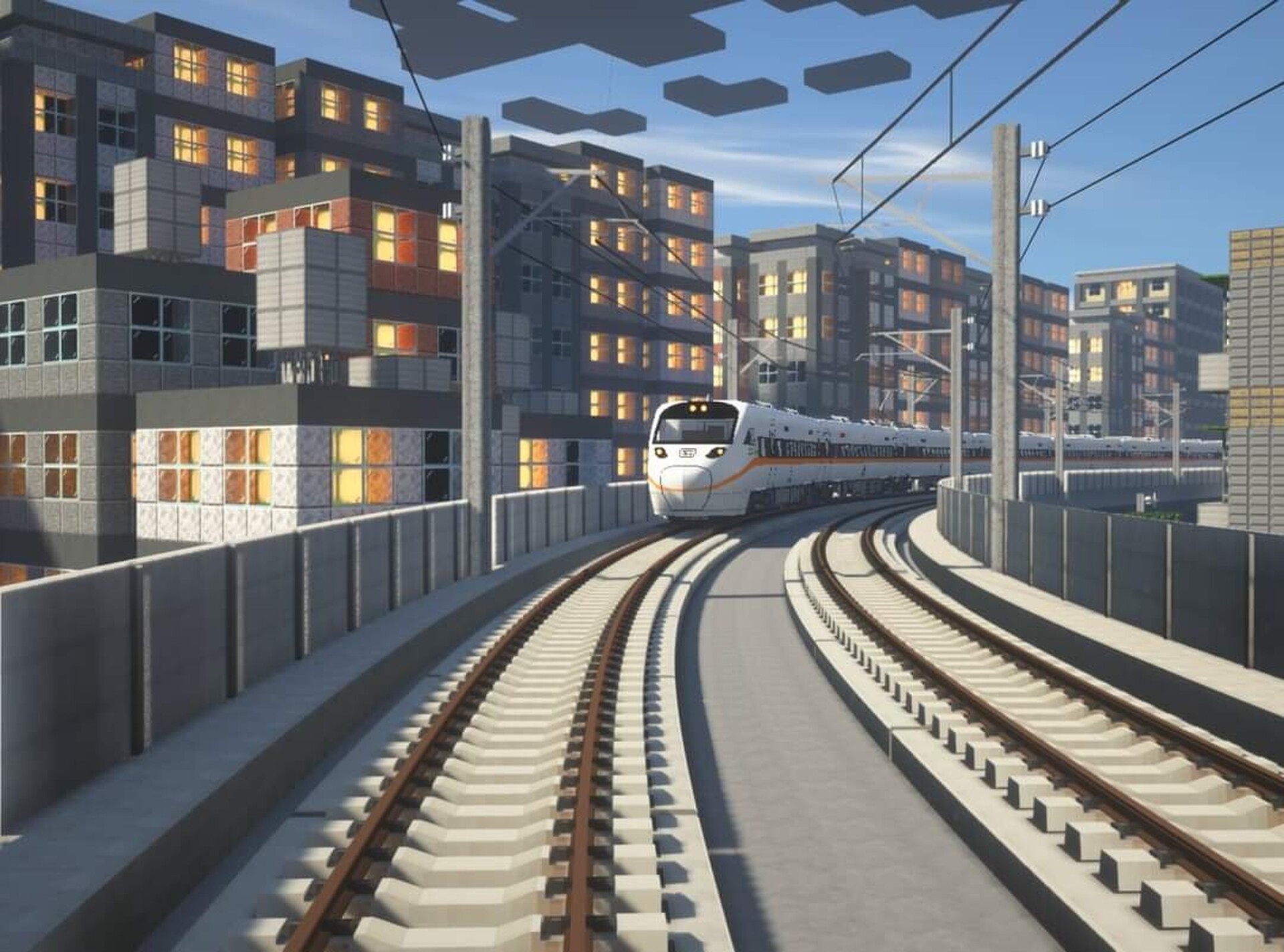 RTM 特殊平原環形鐵路 special plain circular railway Minecraft Map