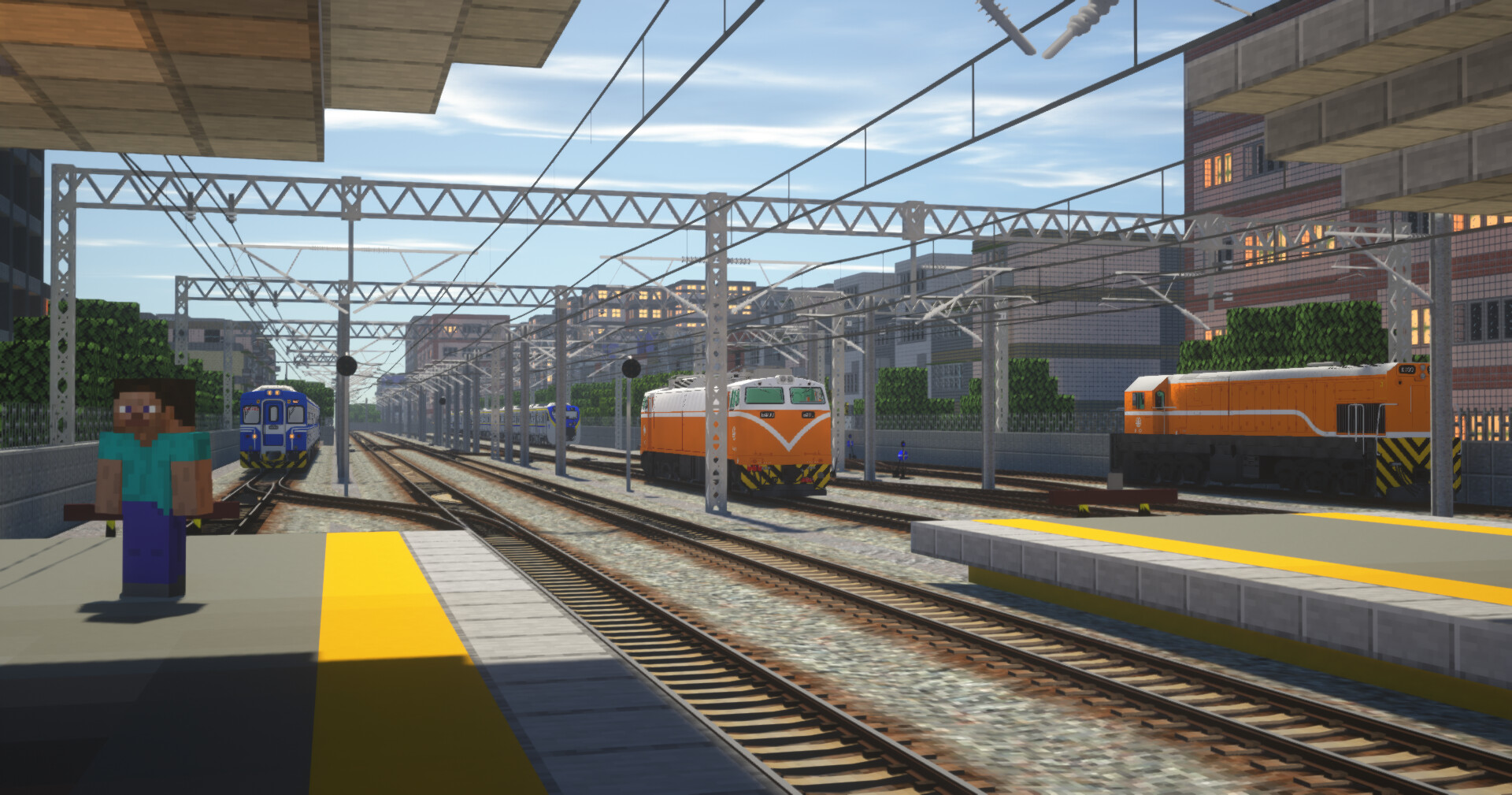 RTM 特殊平原環形鐵路 special plain circular railway Minecraft Map