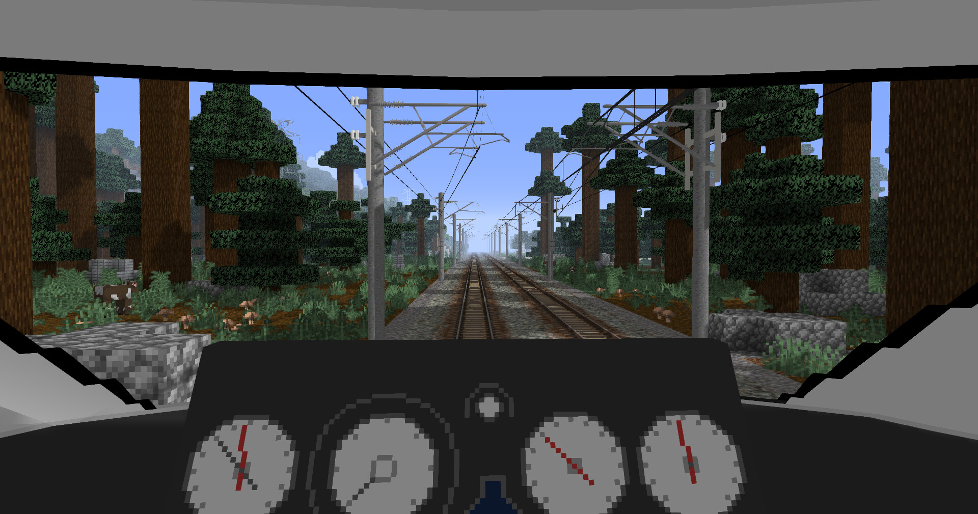RTM 特殊平原環形鐵路 special plain circular railway Minecraft Map