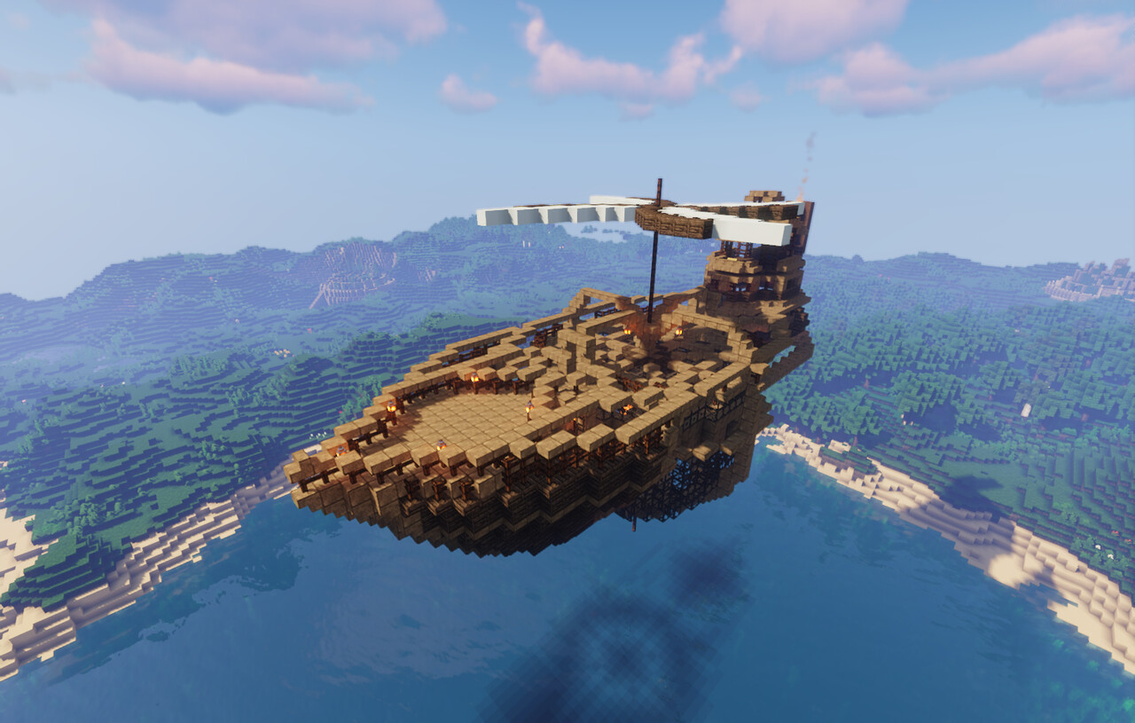 Ancient Airship Minecraft Map
