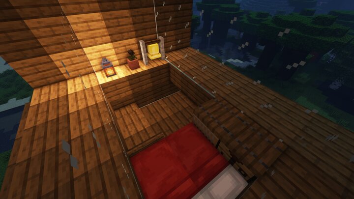 Peaceful and sweet 3-storey house Minecraft Map