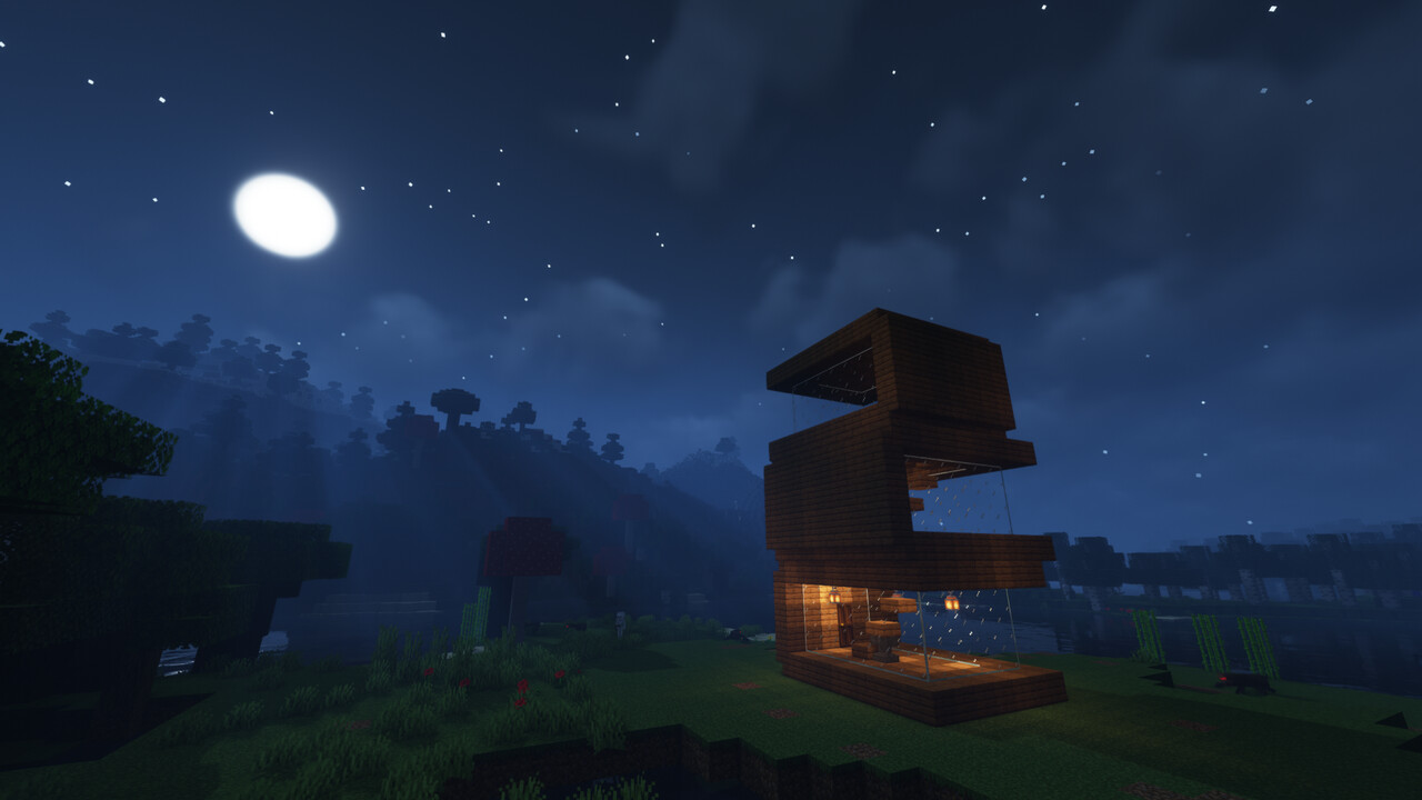 Peaceful and sweet 3-storey house Minecraft Map