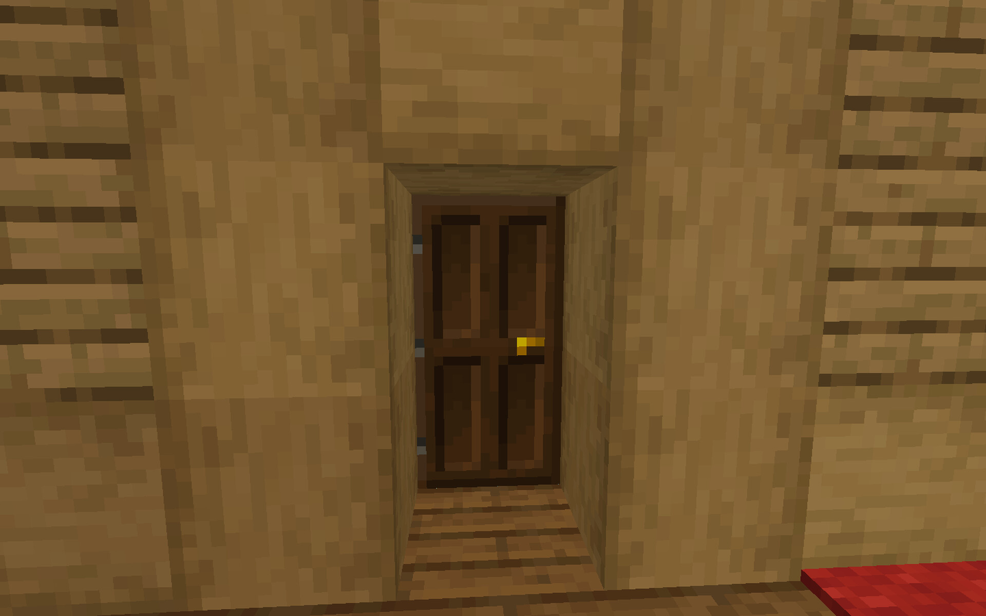 Cool vanilla house includes bathroom Minecraft Map
