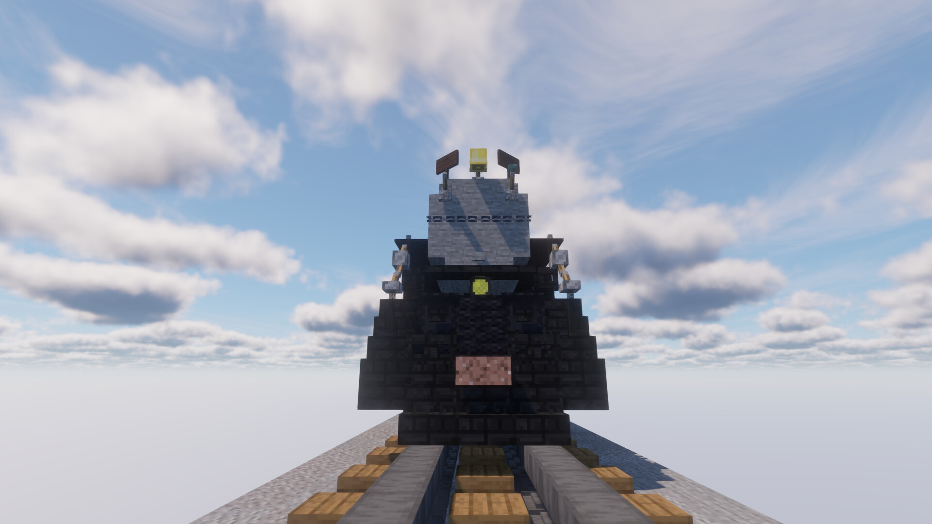 4664-5 Class Steam Locomotive Challenger #3952 1.5:1 Scale Minecraft Map