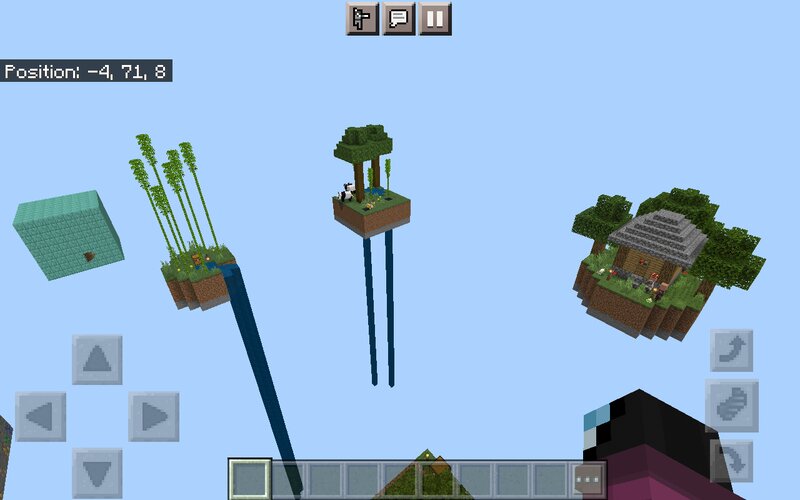 Lucky block skyblock by darkmazeblox. Minecraft Map