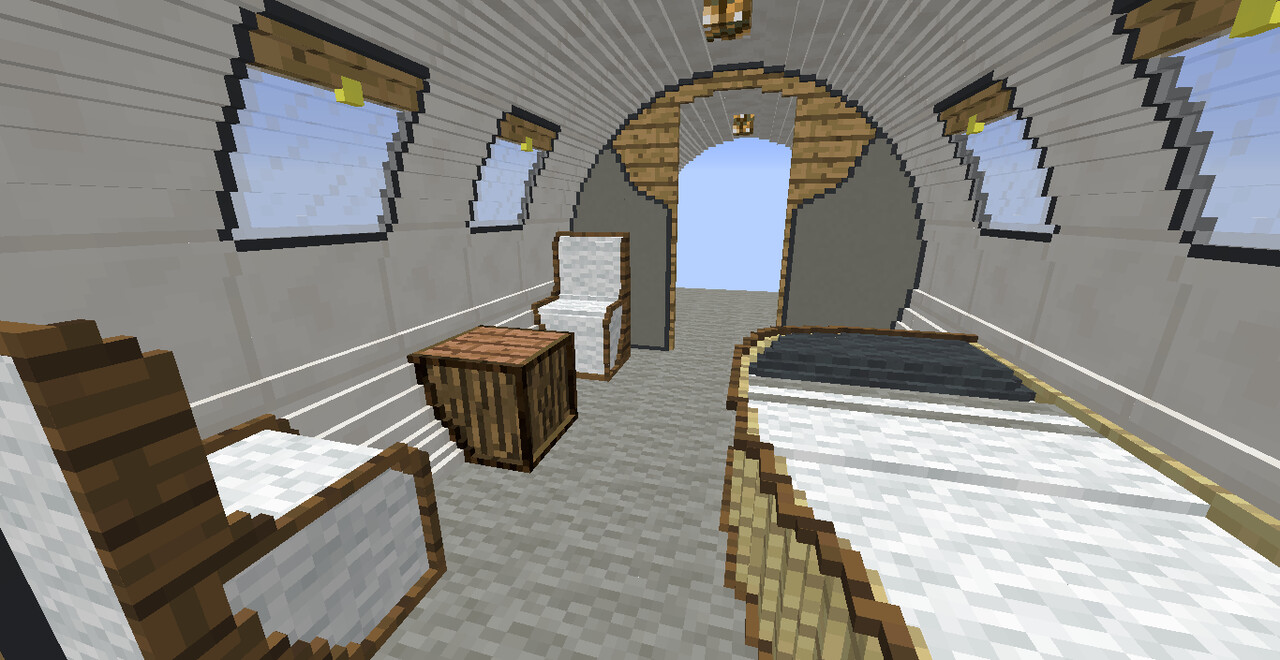Private Jet (Chisels and Bits) [CANCELLED] Minecraft Map