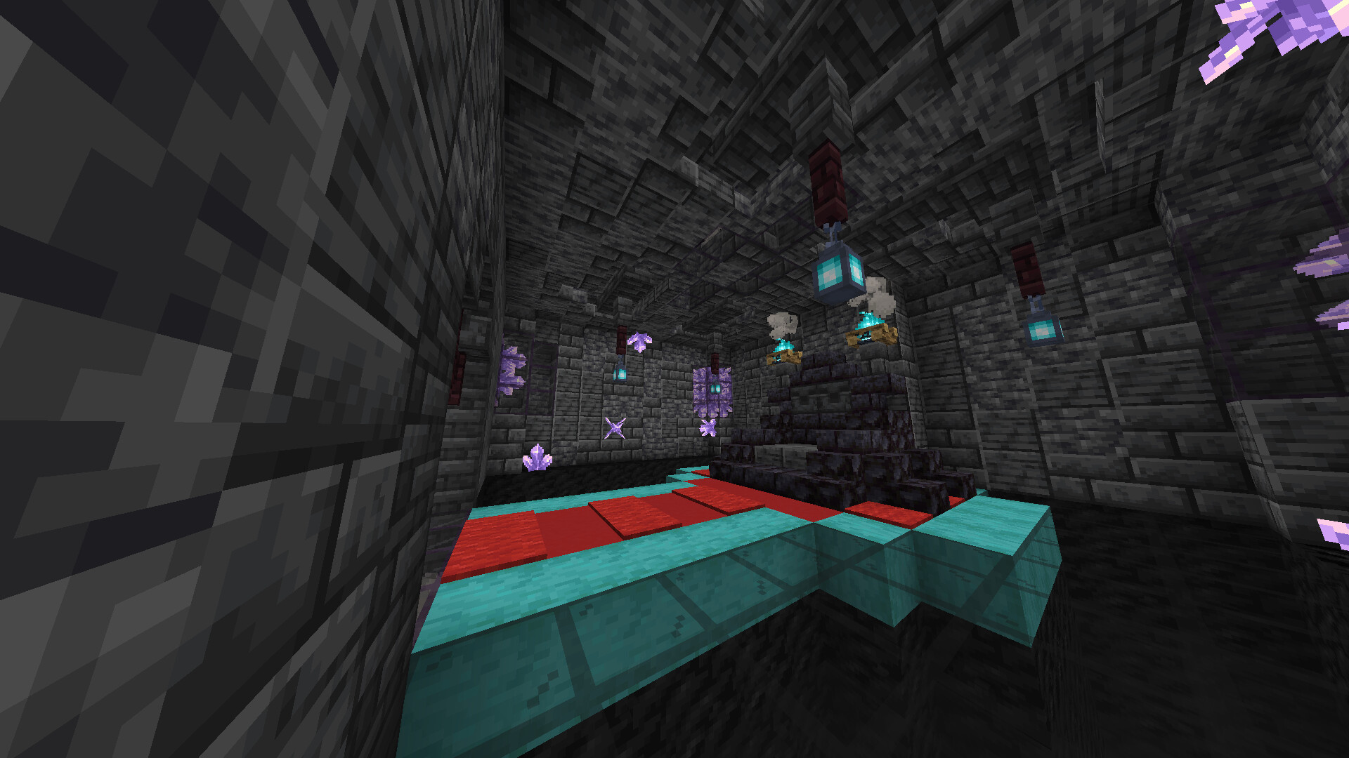 Amethyst Castle - Made in 1.17 Snapshot 21w06a Minecraft Map