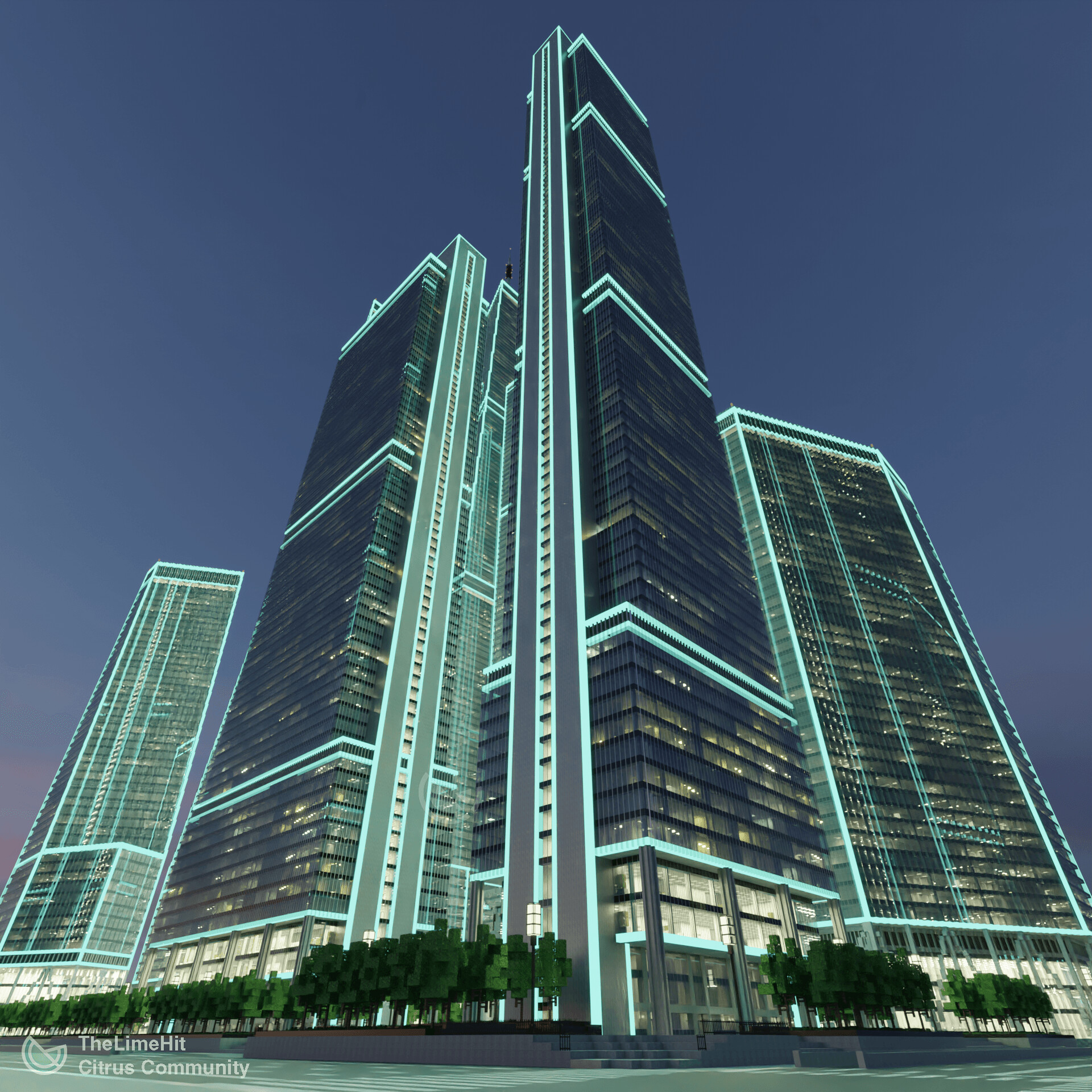 Millennium Plaza - Realistic Skyscraper Complex | New Limesville City ...