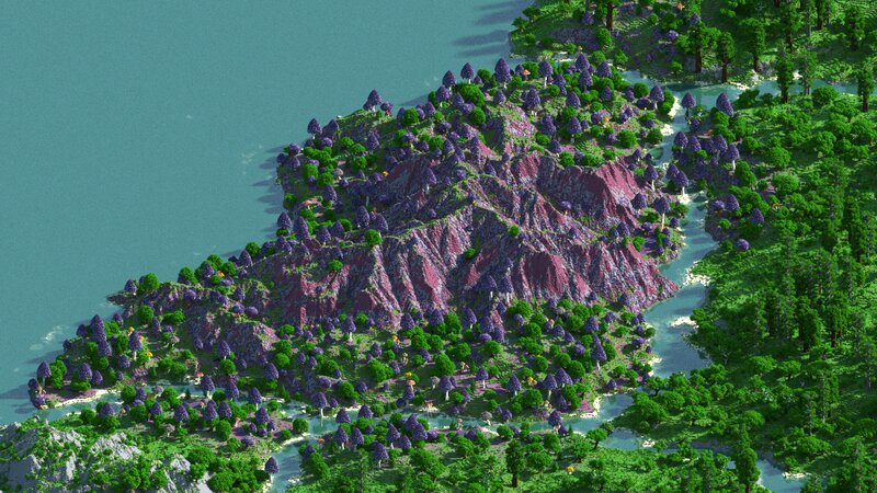 Rich Edge - 5000x7000 | Survival Map 1.16 Minecraft Map