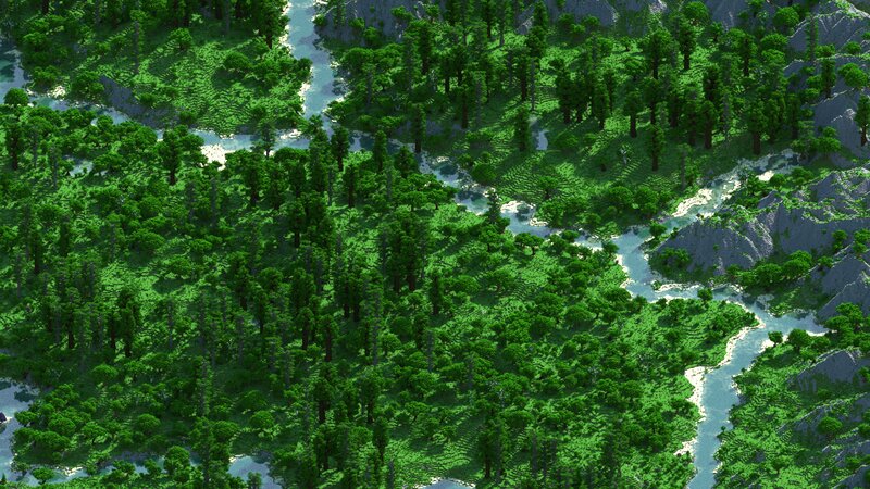 Rich Edge - 5000x7000 | Survival Map 1.16 Minecraft Map