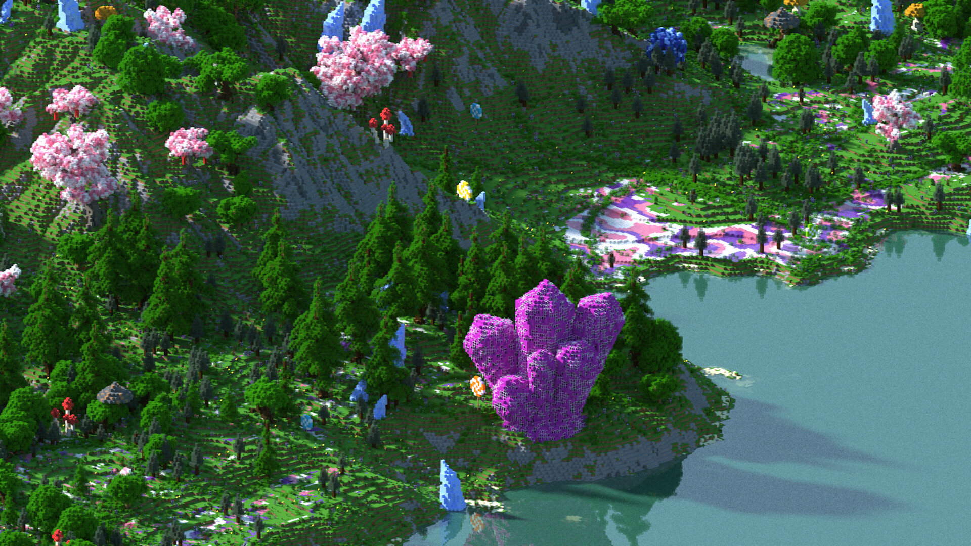 Rich Edge - 5000x7000 | Survival Map 1.16 Minecraft Map