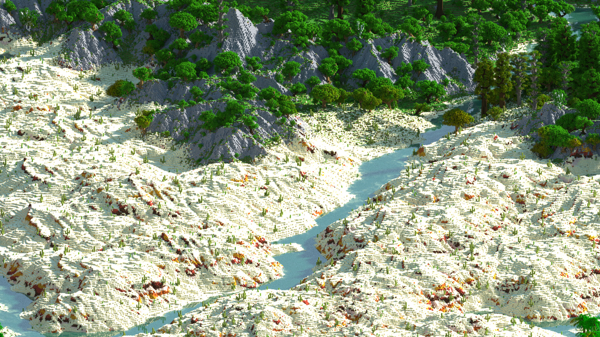 Rich Edge - 5000x7000 | Survival Map 1.16 Minecraft Map