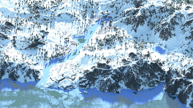 Rich Edge - 5000x7000 | Survival Map 1.16 Minecraft Map