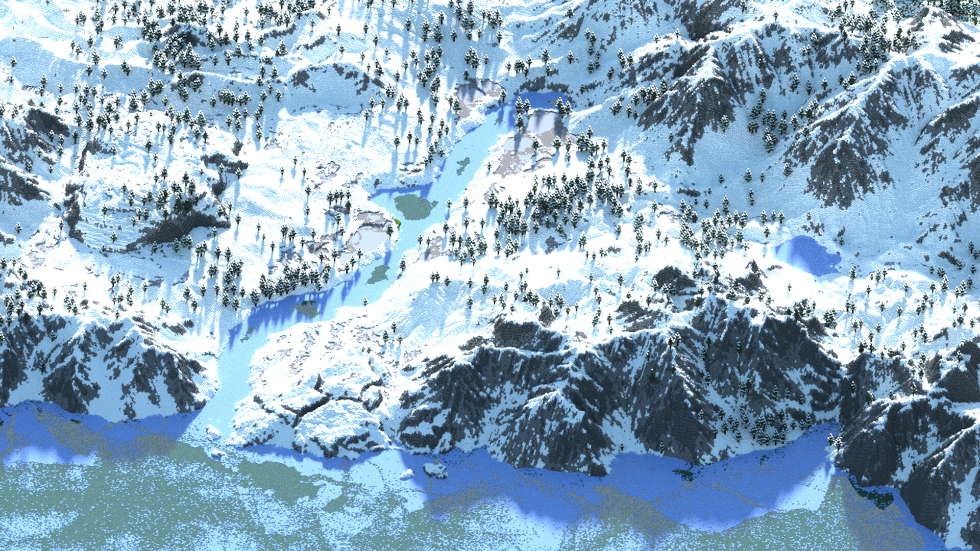 Rich Edge - 5000x7000 | Survival Map 1.16 Minecraft Map