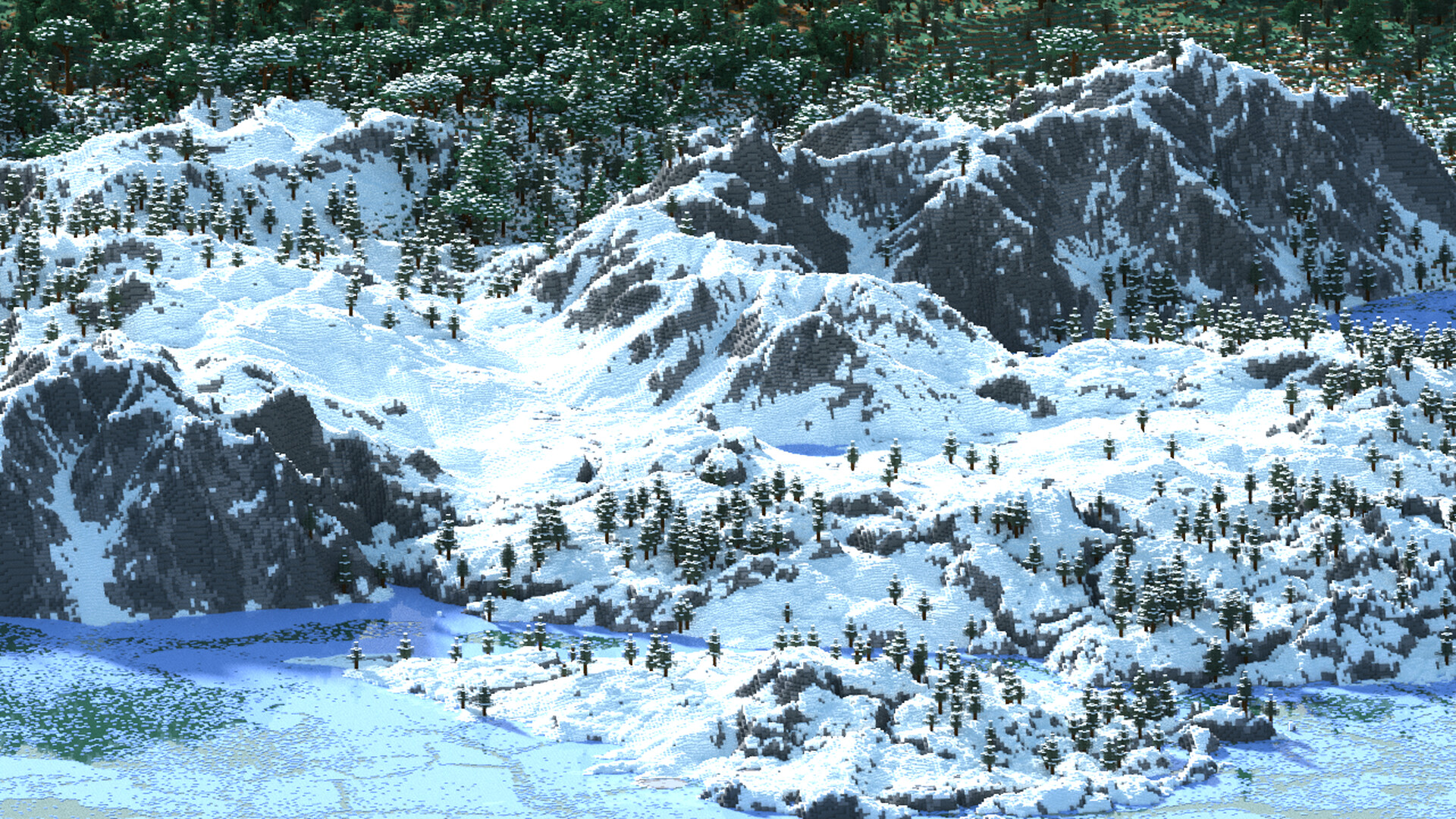 Rich Edge - 5000x7000 | Survival Map 1.16 Minecraft Map