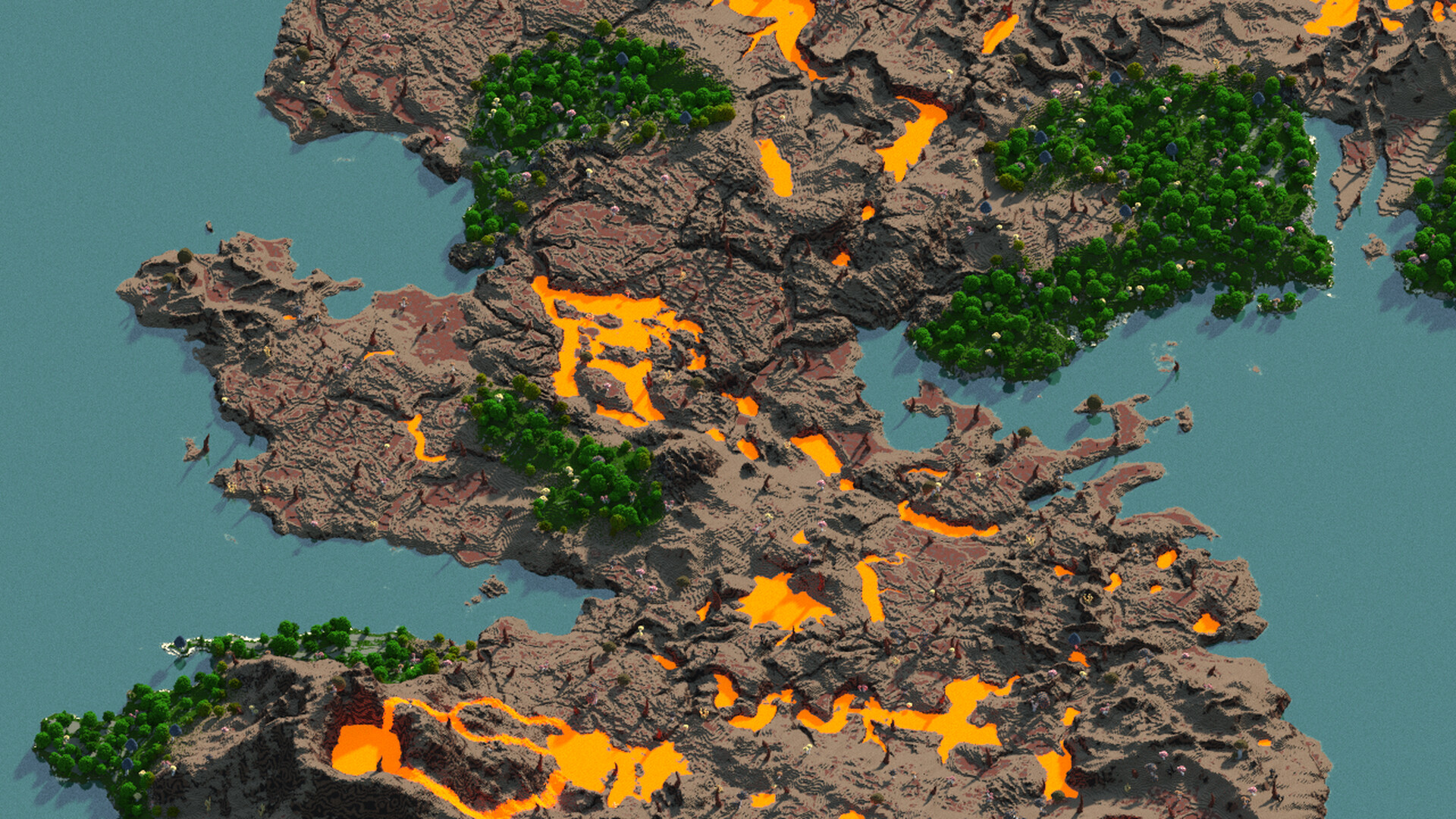 Rich Edge - 5000x7000 | Survival Map 1.16 Minecraft Map